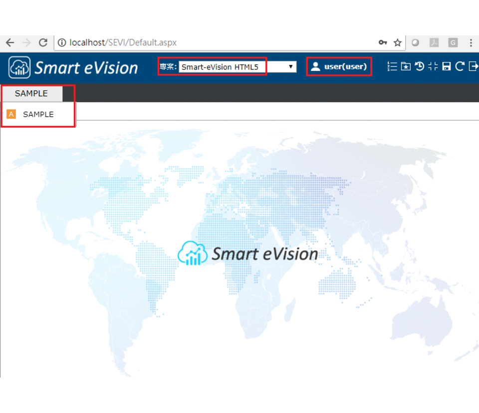 SV5多維度分析模組-授權使用者瀏覽- Smart eVision & SmartQuery analysis|dashboard|report