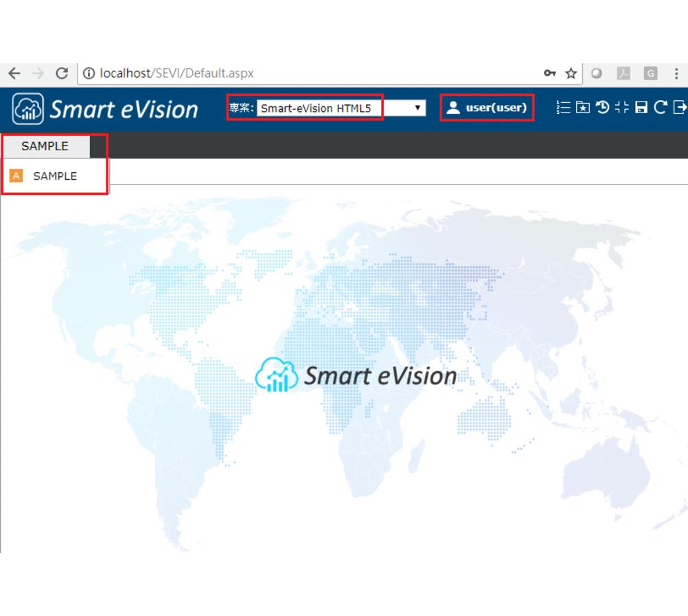 SV5多維度分析模組-授權使用者瀏覽- Smart eVision & SmartQuery analysis|dashboard|report