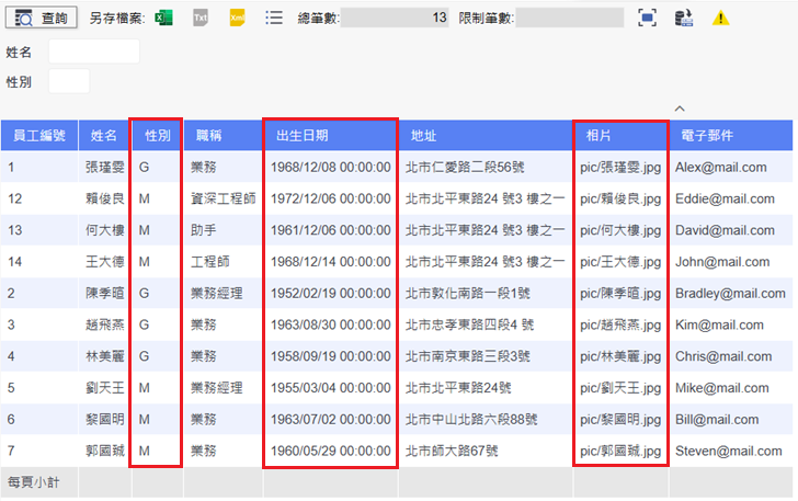 設定動態清單- Smart eVision & SmartQuery analysis|dashboard|report